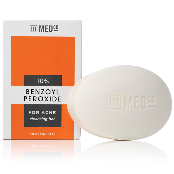 10% Benzoyl Peroxide Cleansing Bar – Skin and Hair Center